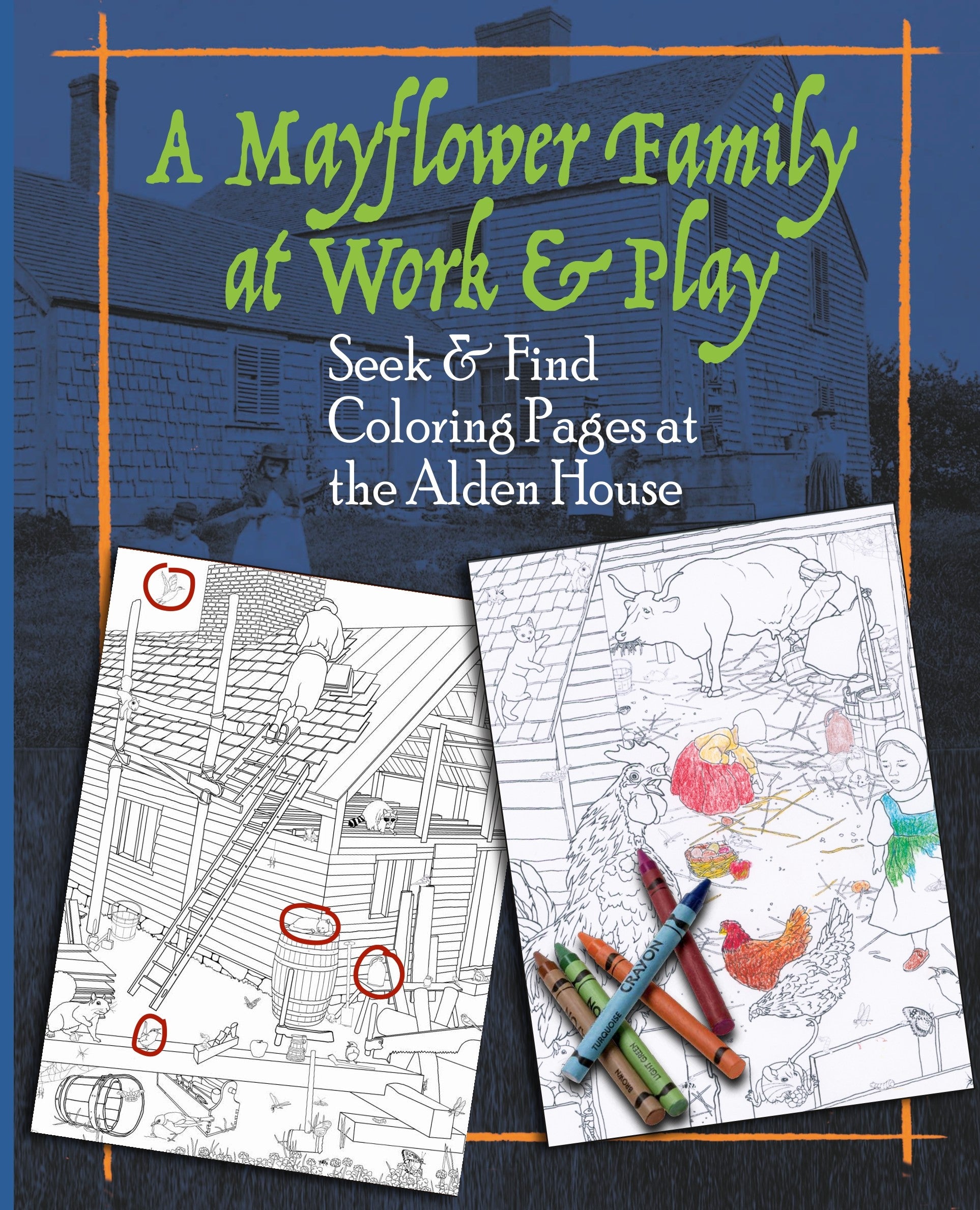 the mayflower coloring page